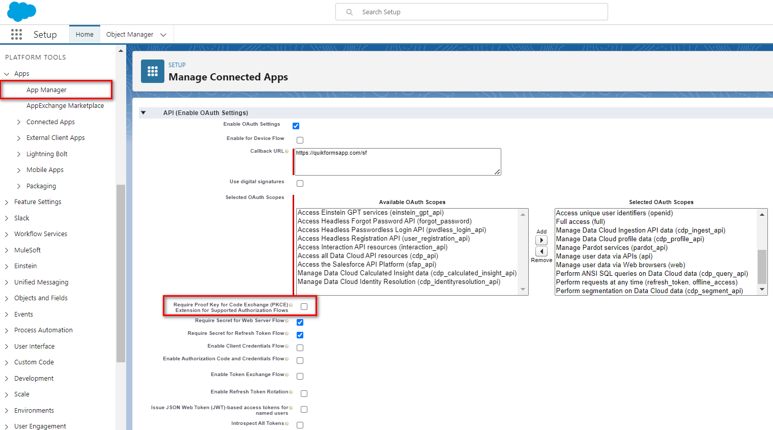 How to Connect to Salesforce – Quik! Forms